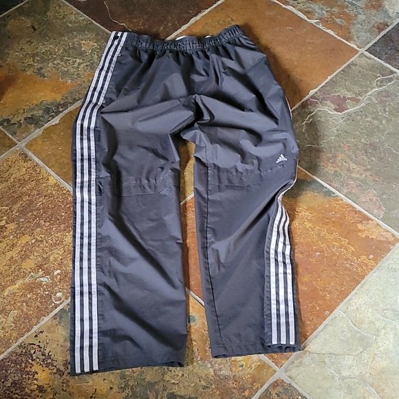 adidas | Pants | Vtg Adidas Breakaway Track Pants Nylon Spellout | Poshmark